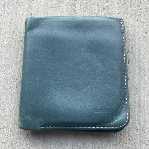 Bellroy | Bags | Bellroy Mens Gray Leather Bifold Wallet | Poshmark